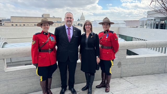 Our Board Chair Ron Bedard and our President and CEO Catherine Cobden ...
