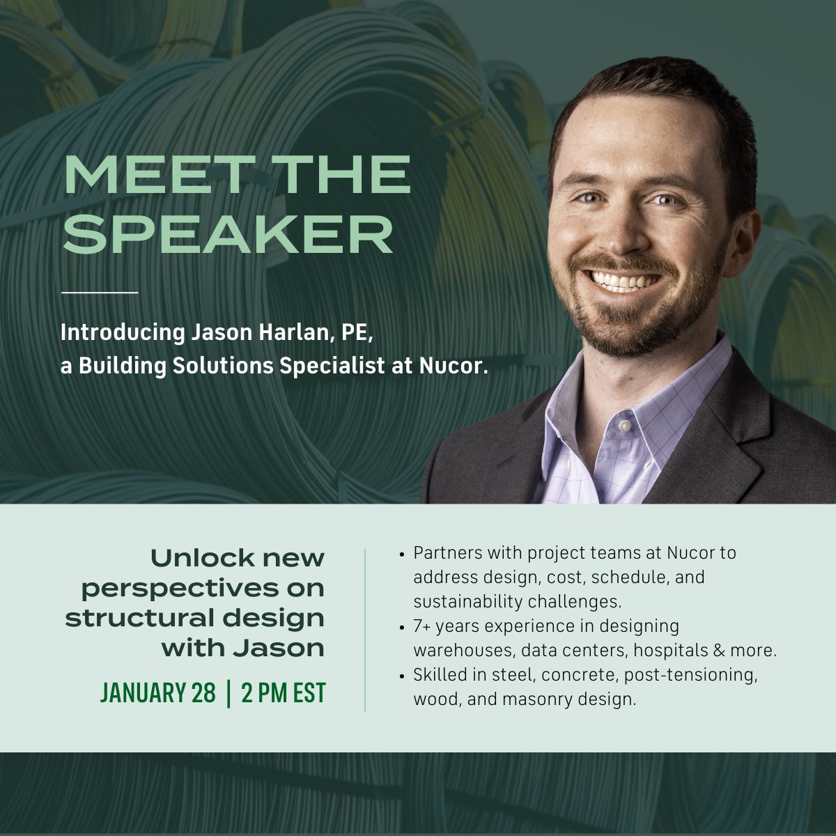 Meet Jason Harlan, P.E., your guide to mastering steel industry ...