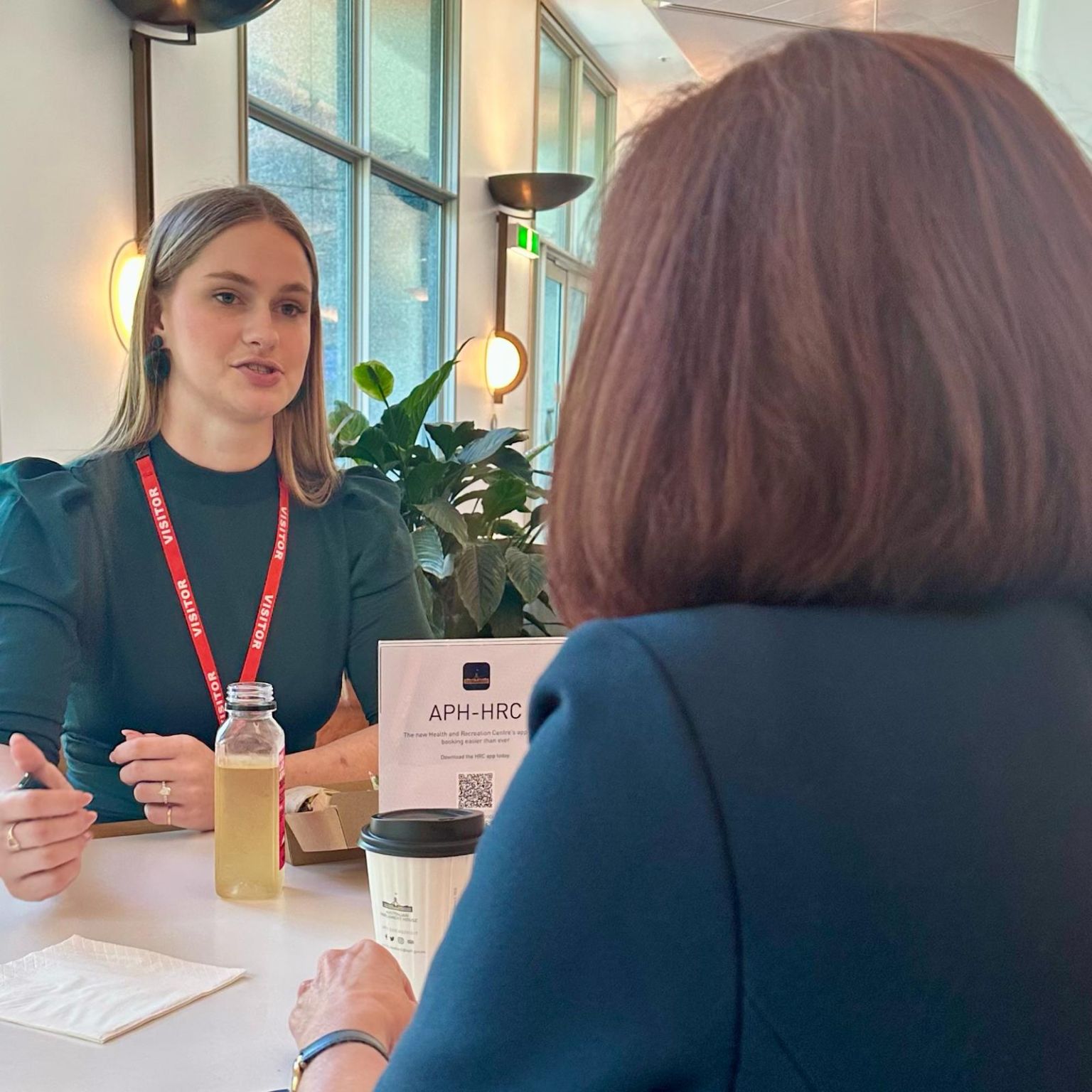 MCA CEO Tania Constable was at Parliament House yesterday with Grace ...